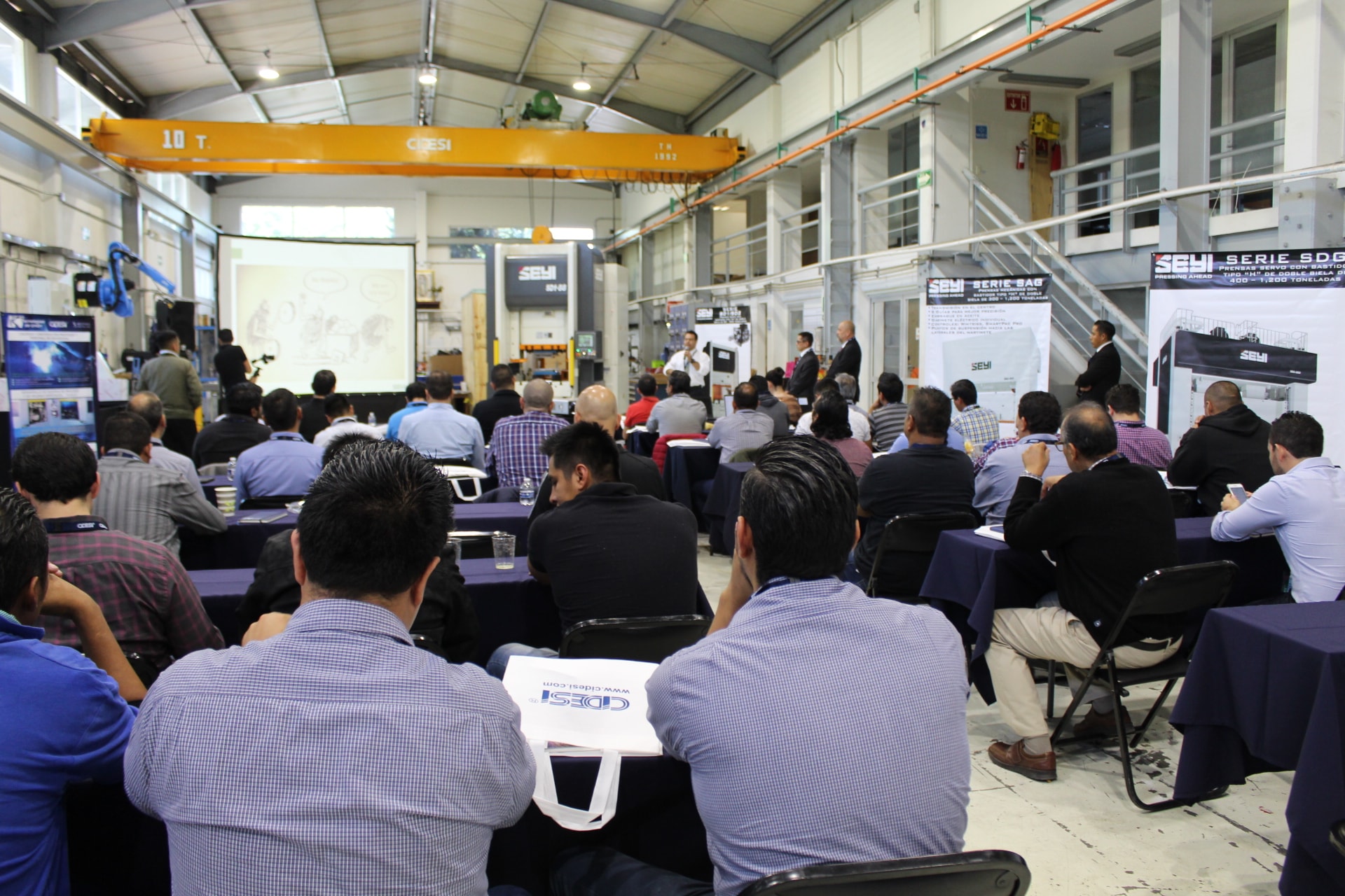 Presentan tecnología servo para procesos de estampado - CIDESI